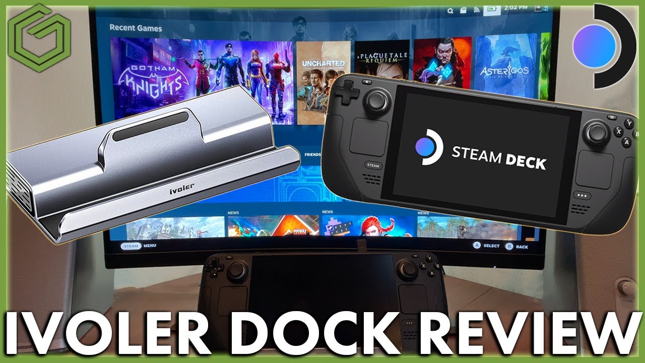 Steam Deck iVoler Dock Review - Best Dock on a Budget - YouTube