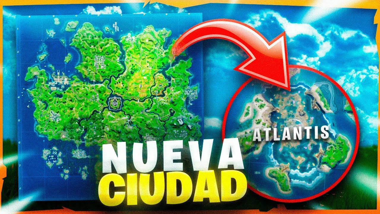 🔴DIRECTO FORTNITE AHORA!! 🔱DIA de la *NUEVA CIUDAD ATLANTIS*🔱JUGANDO ...