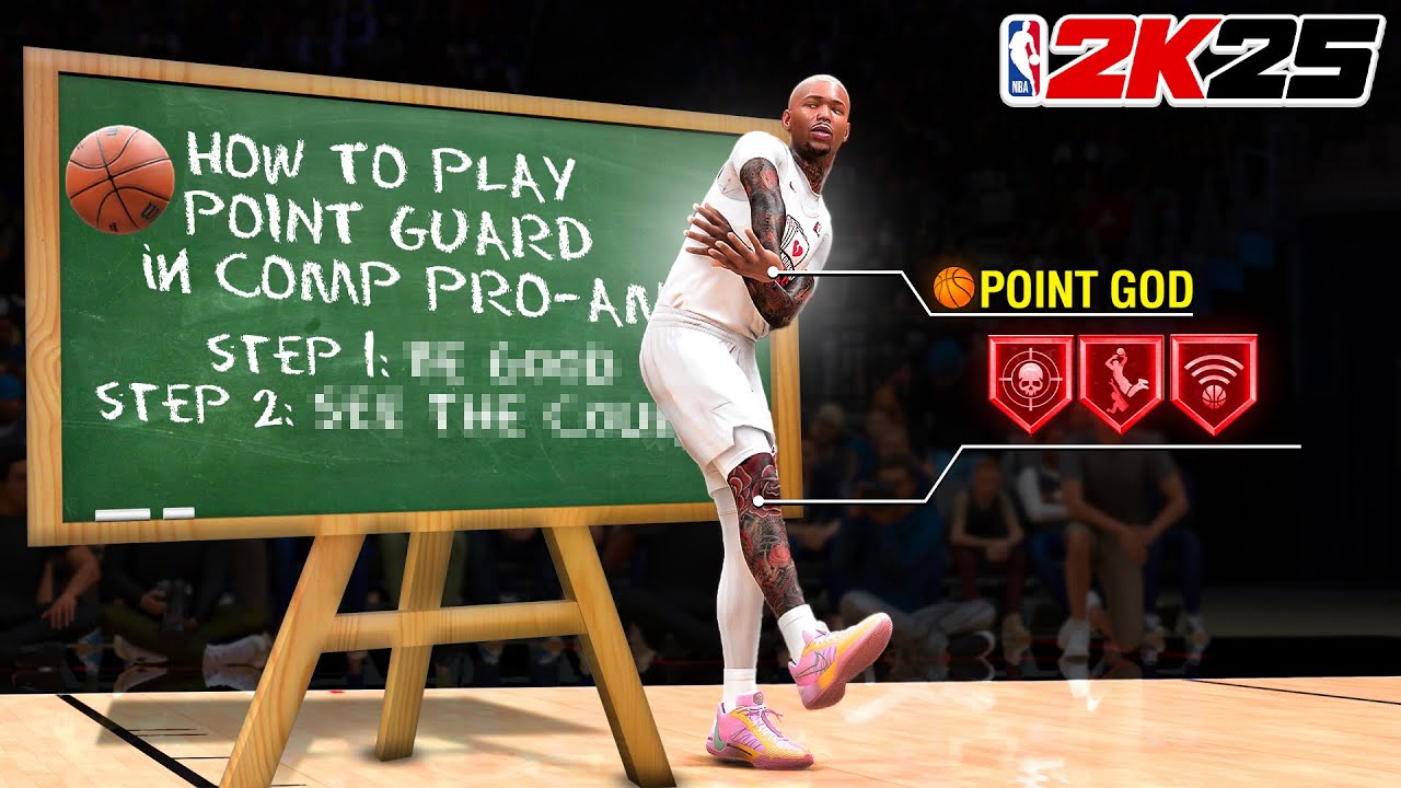How To Play Point Guard In Comp Proam On NBA 2K25 - YouTube