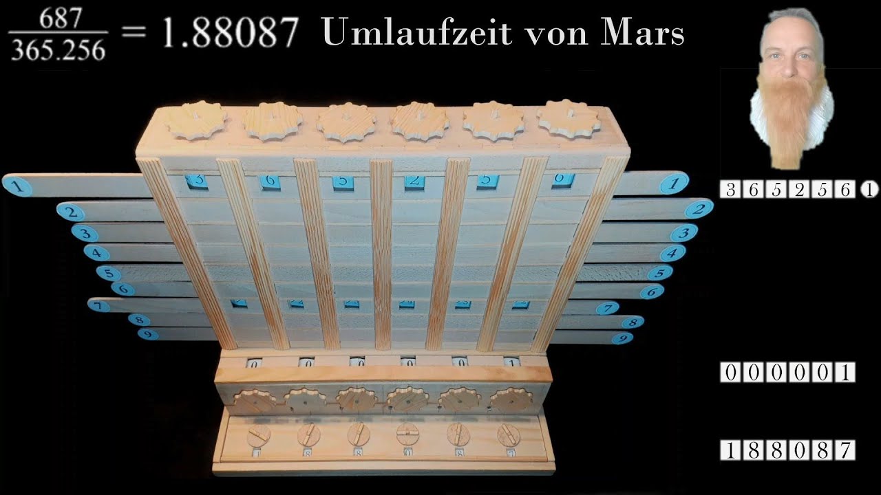 Die Umlaufzeit von Mars in Sonnenjahren - berechnet mit der Schickard ...