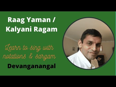 #Devanganangal - # Raag Yaman/# Kalyani base with foreign notes; Learn ...