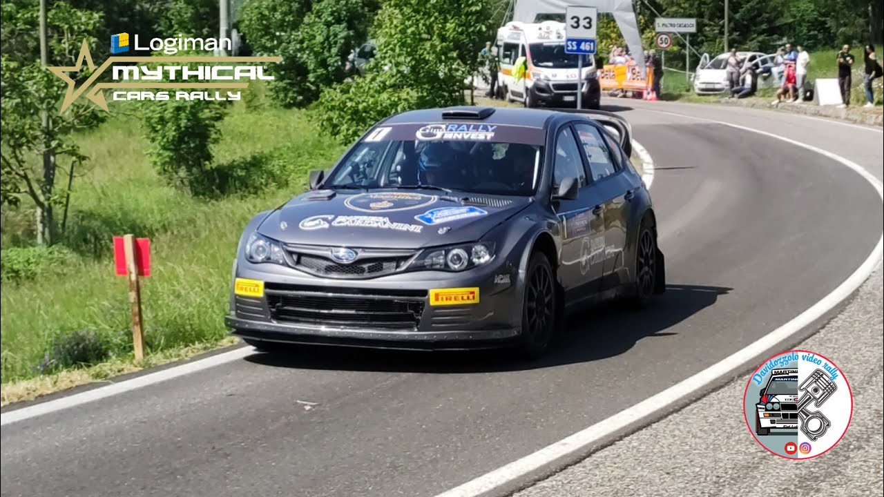 Mythical Cars Rally 2023 show & flat out in shakedown - YouTube