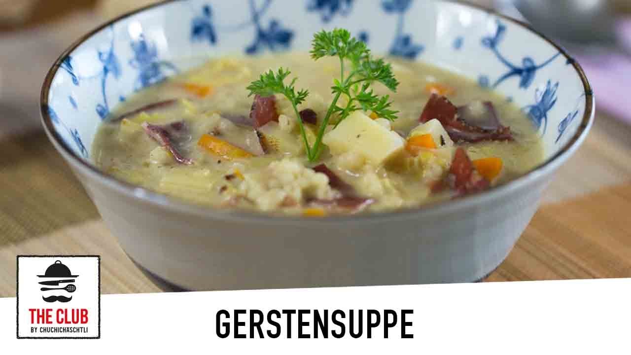 Bündner Gerstensuppe | theclub.ch | Rezept #33 - YouTube