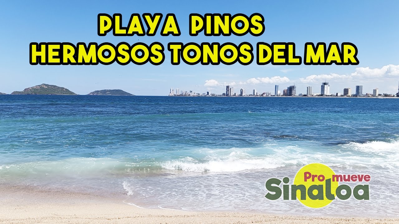 Playa Pinos con mar azul turquesa - YouTube
