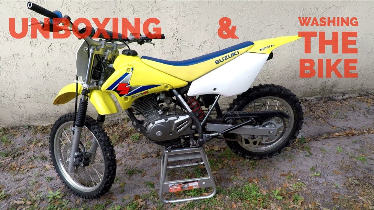 UNBOXING parts for the DRZ 125! - YouTube