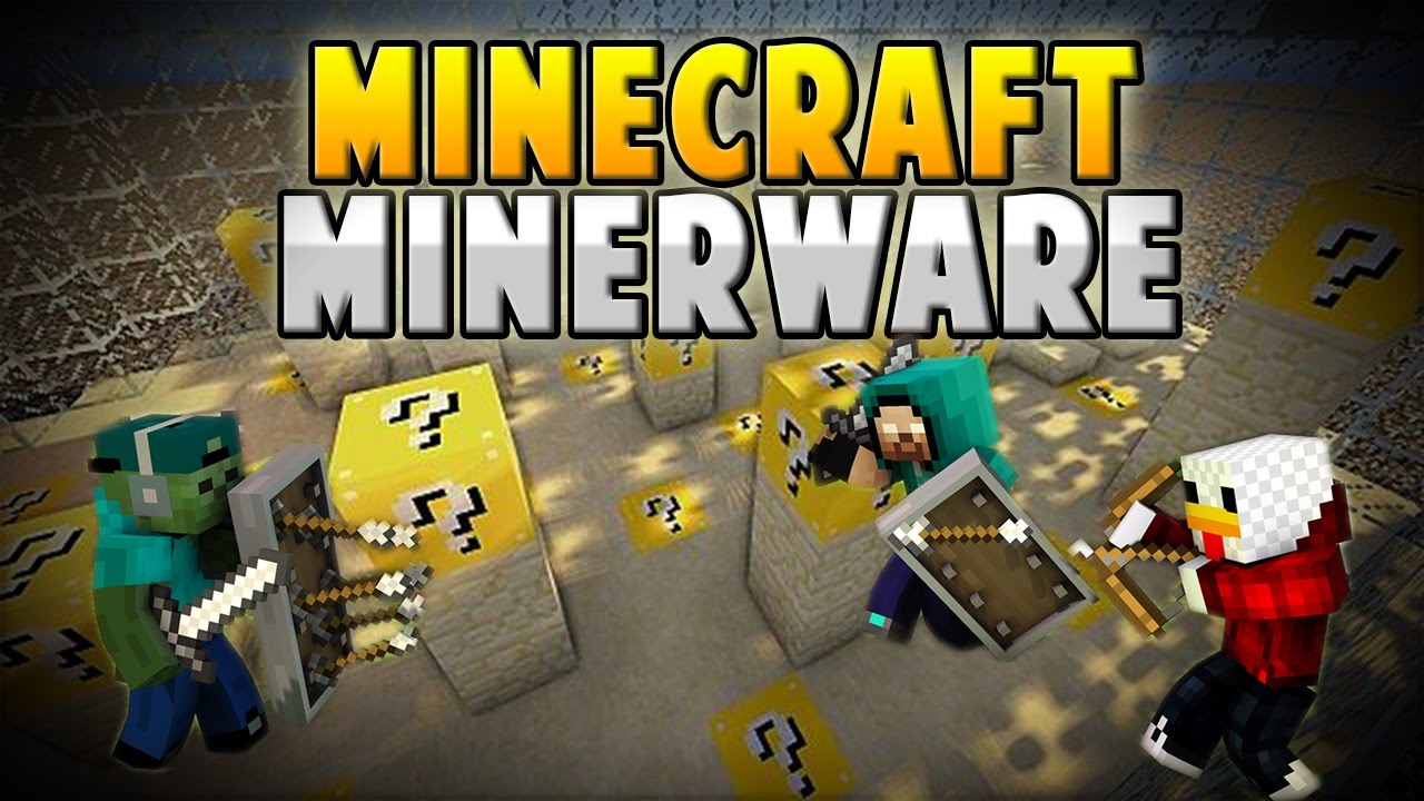 Lucky Block PvP ! Minecraft Minerware ! - YouTube