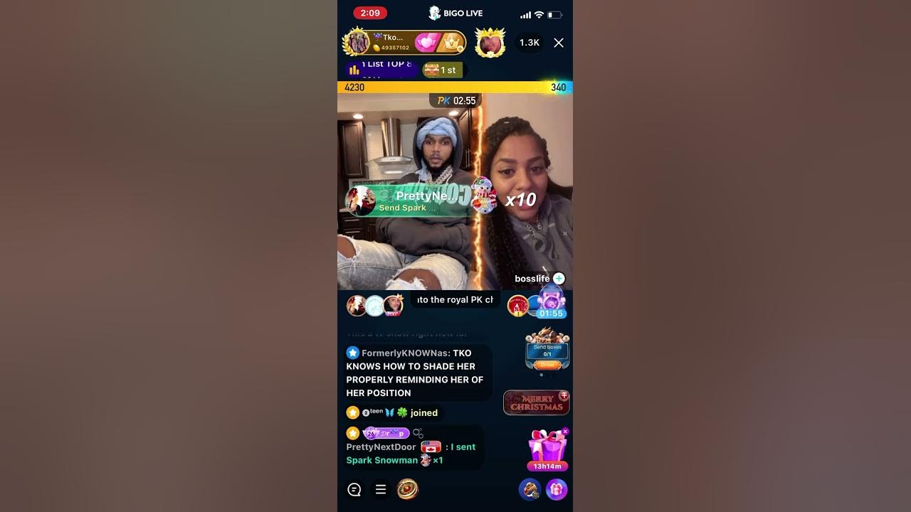 TKO CAPONE & BOSSLIFE Line on BIGO LIVE AWKWARD MOMENTS #tko #bigo ##hallofbigo - YouTube