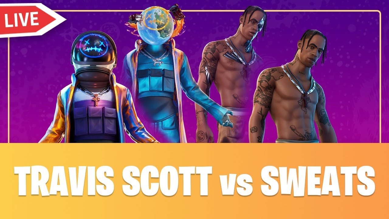 🔴 *NEW* Travis Scott and Astro Jack Skins Gameplay | Free Emote ...