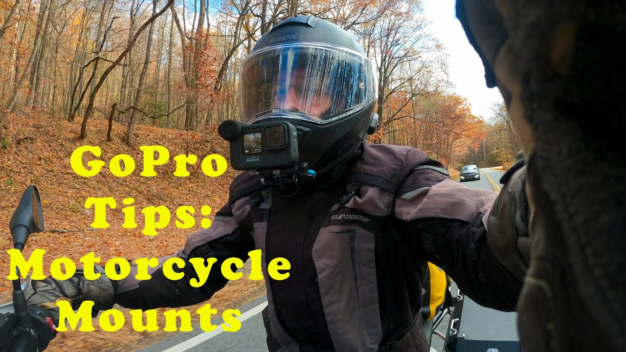 The Best Motorcycle Mounts For Your New GoPro - YouTube
