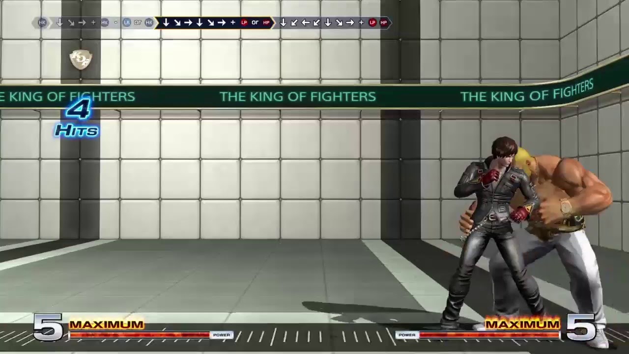 Kof IV Learning how to play #1 - YouTube