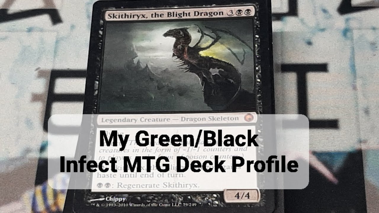 My Green/Black Infect MTg Deck Profile - YouTube