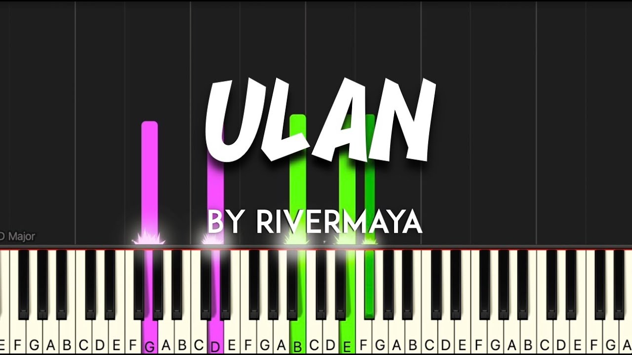 Ulan by Rivermaya synthesia piano tutorial + sheet music - YouTube