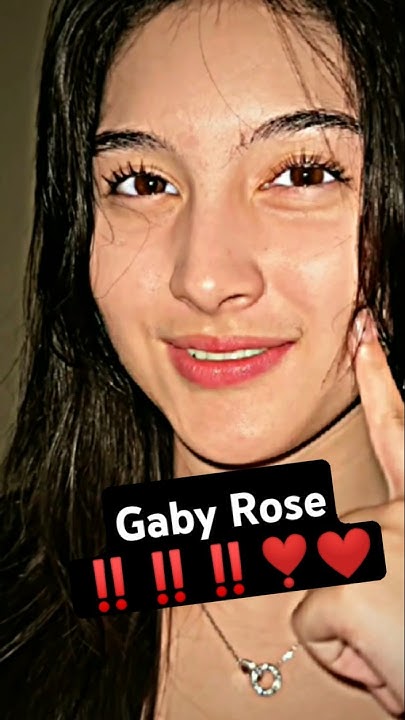 Gaby Rose kan???#GabyRose#cantik #viralvideo - YouTube