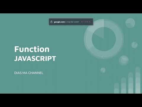 Javascript Tutorial #7 Function (Fungsi) - YouTube