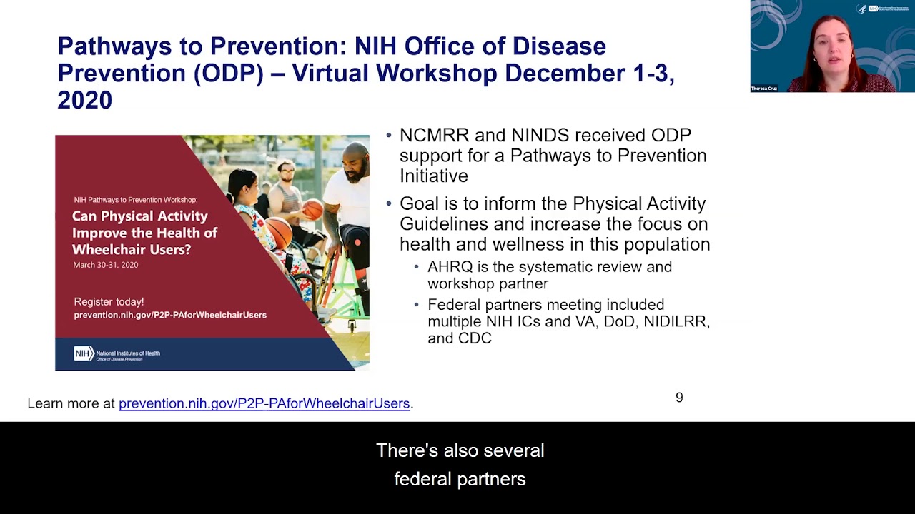 Rehabilitation Research 2020: The Future of NCMRR - YouTube