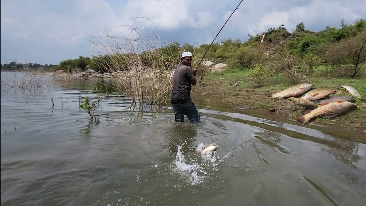 "TARGETING ROHU WITH A SINGLE HOOK SETUP FOR BETTER STRIKES "SINGLE ...