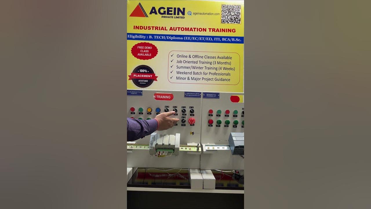 PLC PROGRAMMING - Allen Bradley Micro800 PLC Training Kit | CCW | Sequence ON/OFF with Timers ...