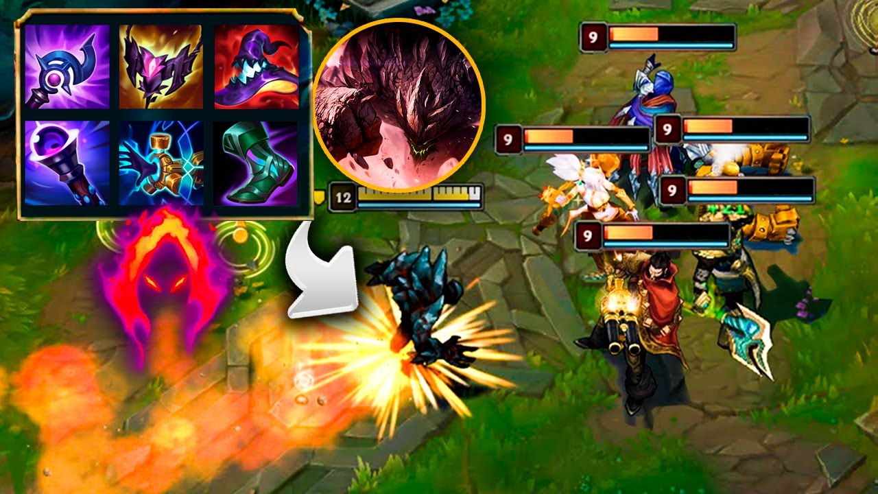 😨¡MALPHITE pero FULL AP te BORRA de 1 ULTIMATE!😨 - YouTube