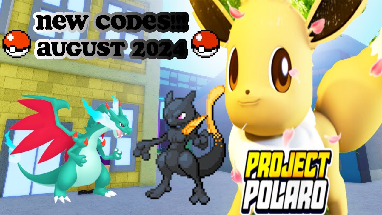 NEW POKEMON PROJECT POLARO AUGUST 2024 CODES AND UPDATE *Game Link in ...
