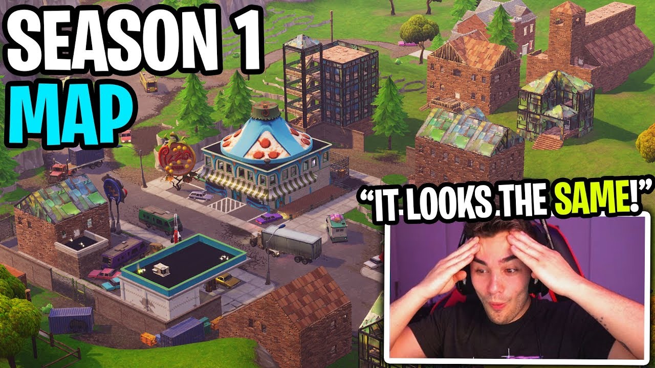 I hired pro builders to recreate the Season 1 Fortnite Battle Royale ...
