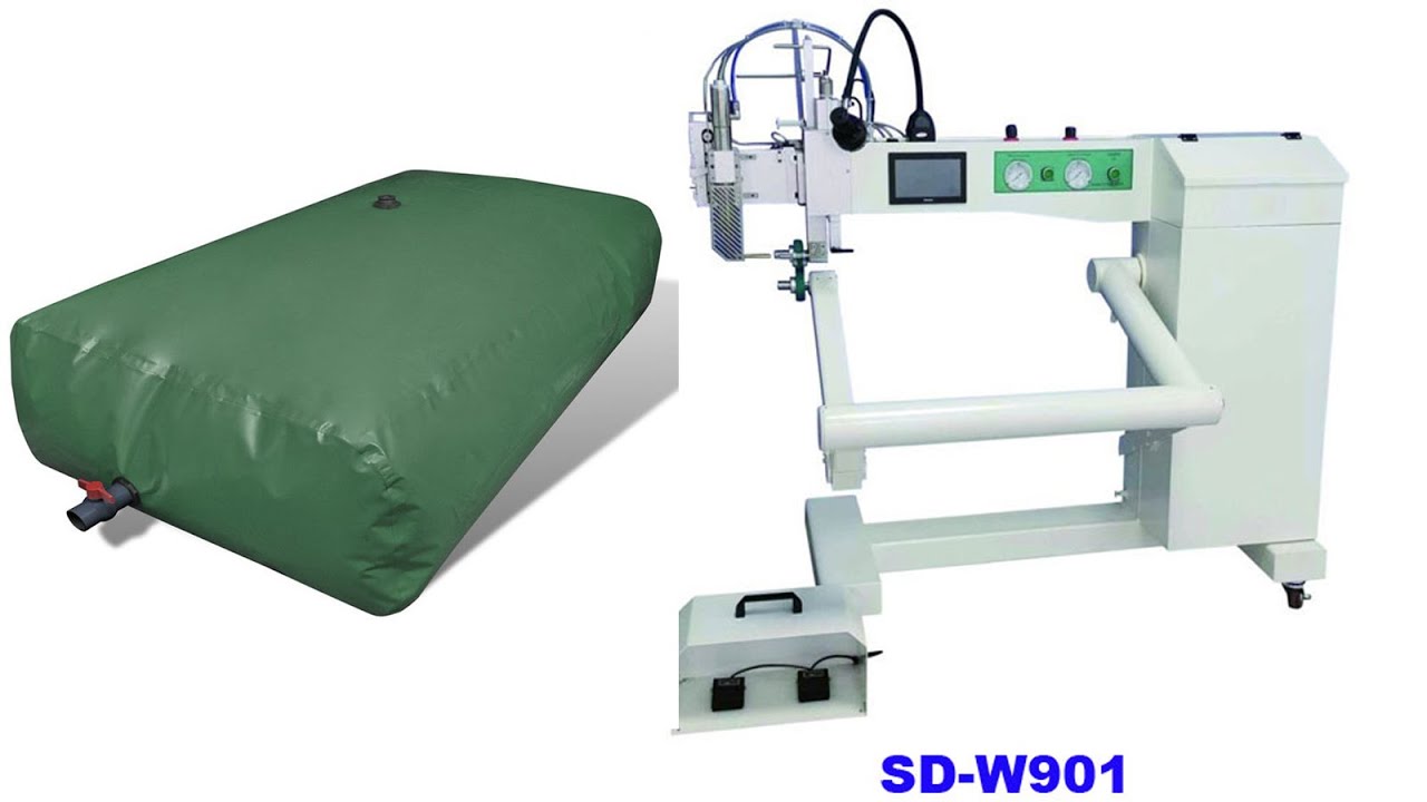 SD-W901 PVC hot air & hot wedge welding machine for flexible PVC ...