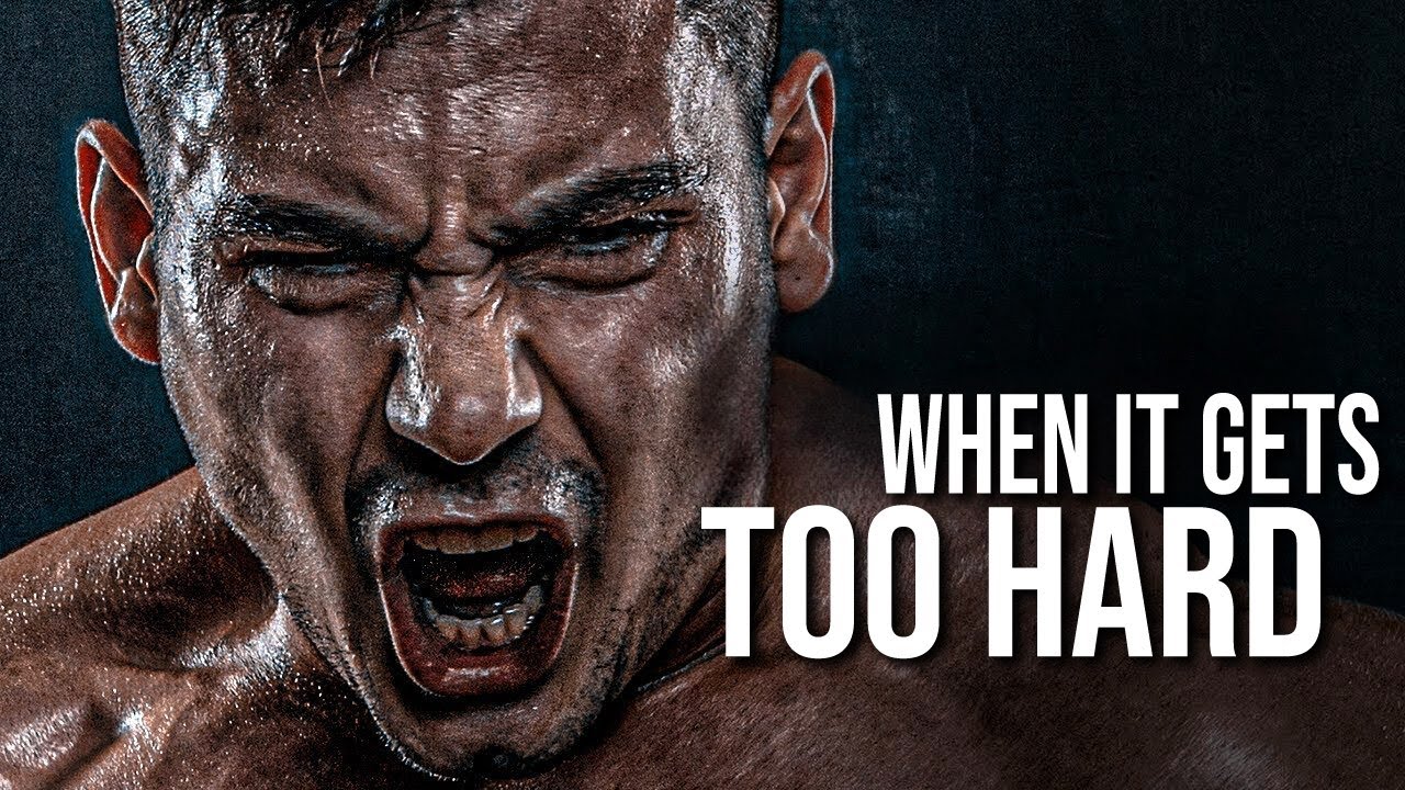 Push Harder When It Gets Too Hard - The Best Motivational Video To Help ...