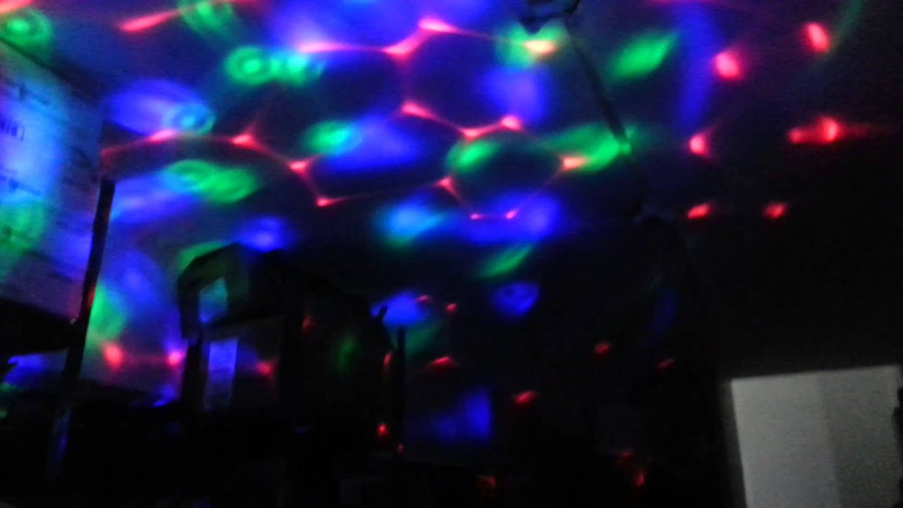 LED21 Full Color Rotating 3-LED Light: Stage Lighting & Effects ...