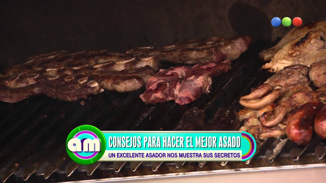 Tips: ¡Las claves para un buen asado! - AM - YouTube