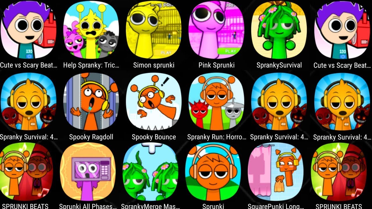 Spranky Survival,Spranky Run,Spooky Bounce,Spranky Survival: 456 ...