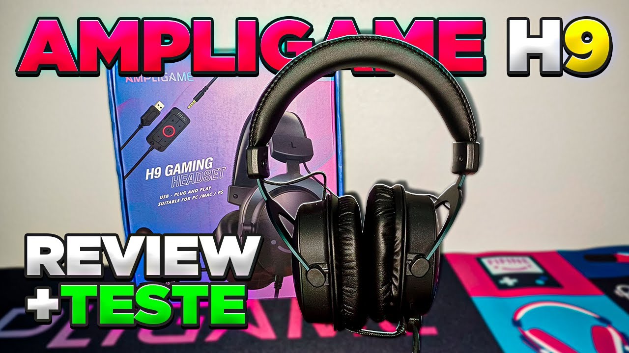 Melhor Headset de entrada | Fifine Ampligame H9 - YouTube