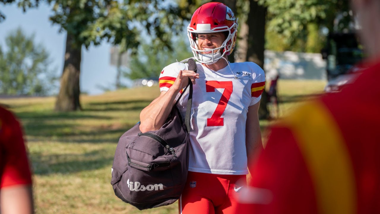Harrison Butker, Kansas City Chiefs Kicker, Speaks To The Media About ...