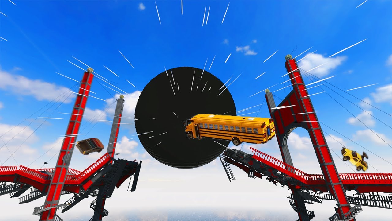 Realistic BLACK HOLE Destruction 😱 Teardown - YouTube