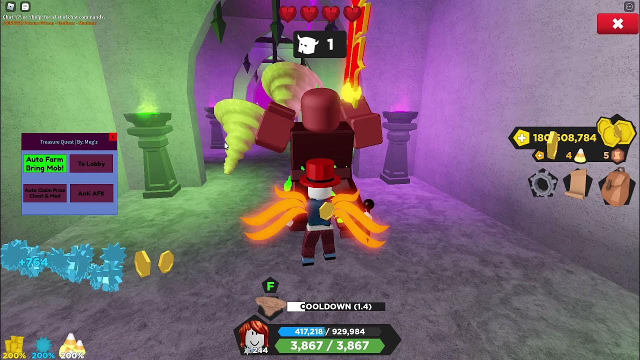 Roblox Treasure Quest GUI Script | Auto Farm - YouTube