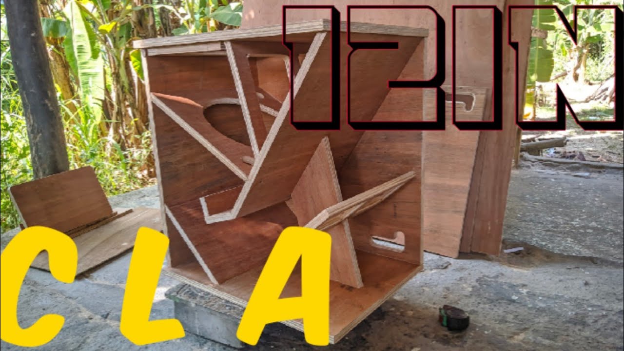 BOX CLA //sub wofer miniatur 12in - YouTube