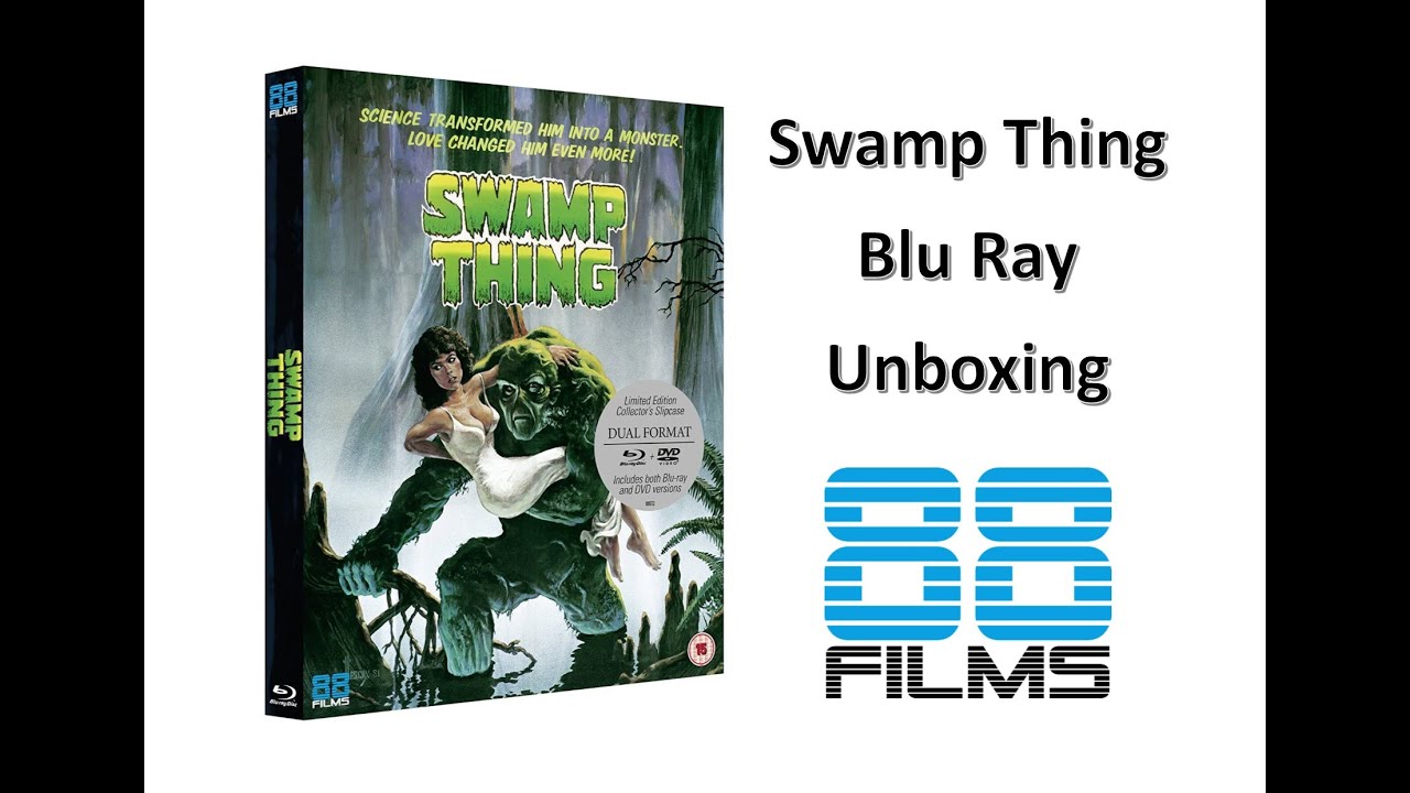 Swamp Thing Blu Ray Unboxing (88 Films) - YouTube