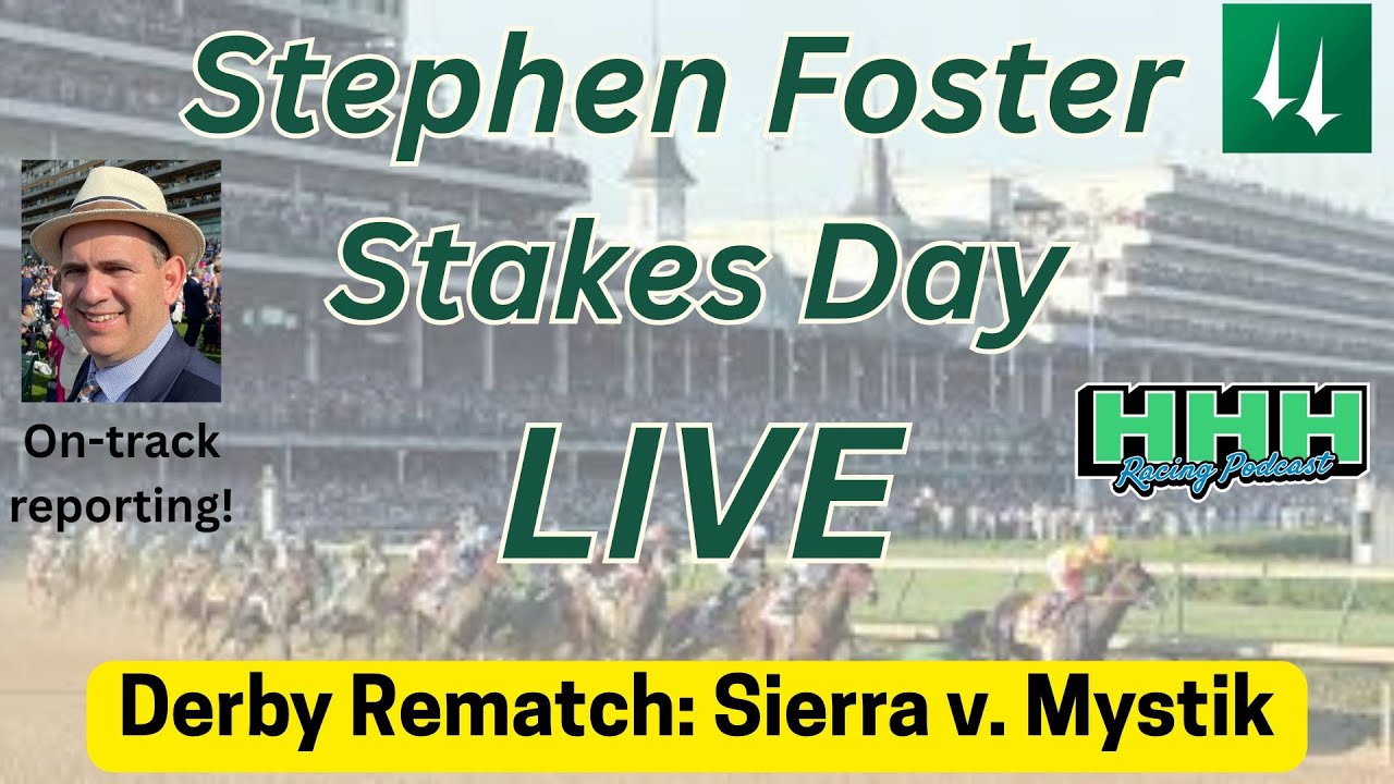 LIVE COVERAGE: Stephen Foster Day from Churchill Downs - YouTube