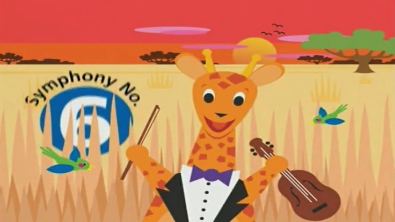 Sesame Street: Giraffe Elmo Symphony No 6. - YouTube