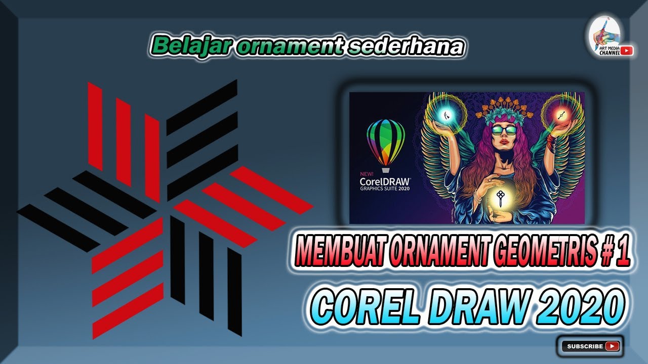 Membuat Ornament Geometris Sederhana #1 - YouTube