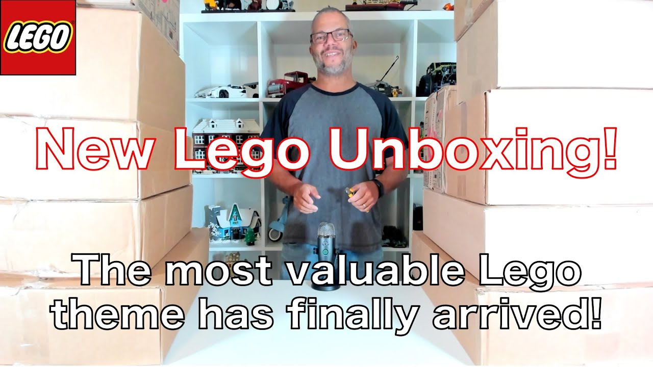 Lego Unboxing. The most valuable Lego themed sets have finally arrived ...
