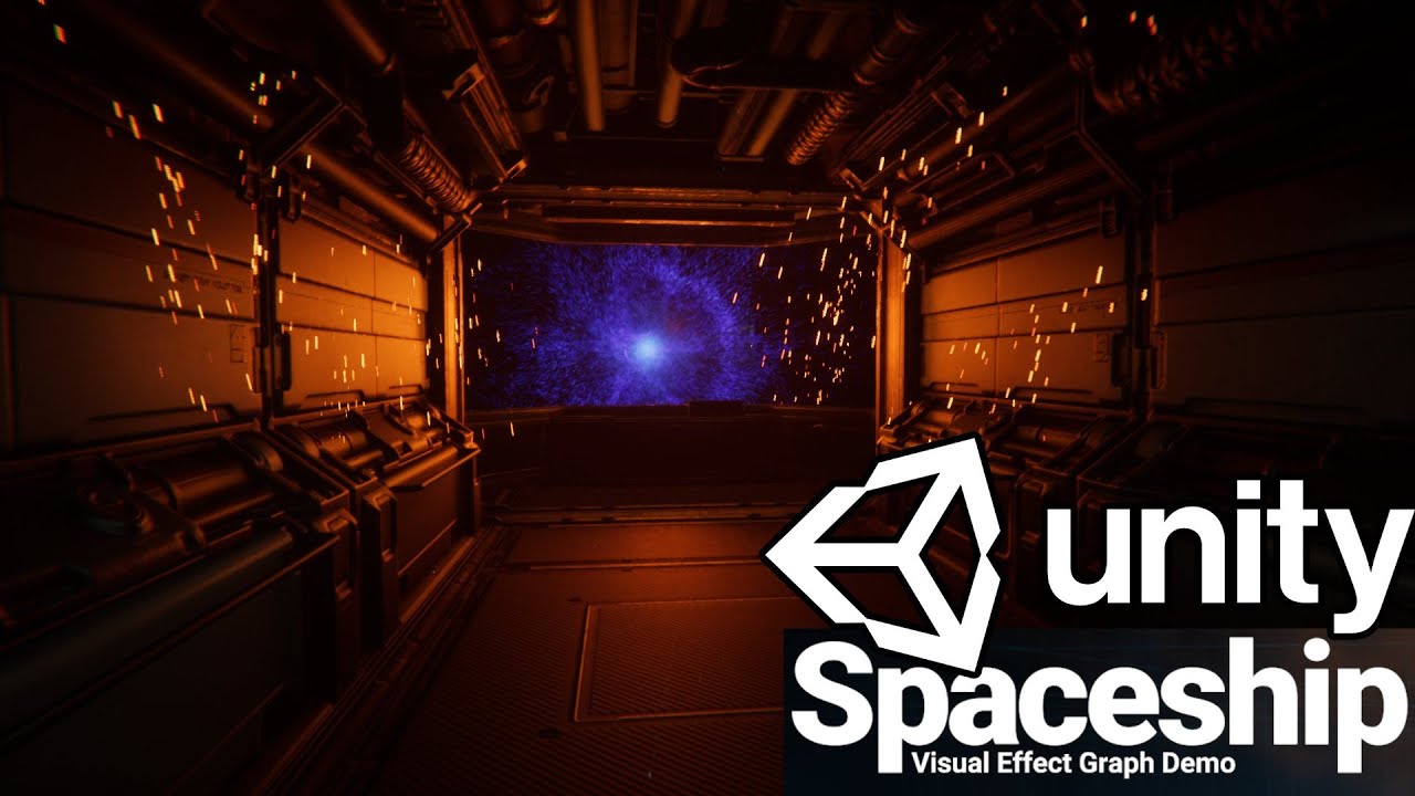 Unity Spaceship Visual Effect Graph Demo - YouTube