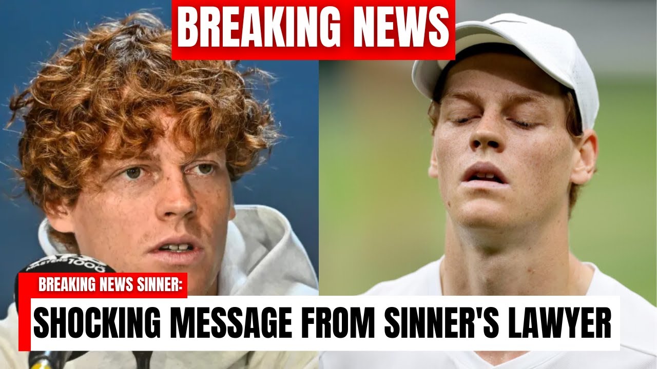 BREAKING: SINNER'S LAWYER SURPRISES the ATP WITH his STATEMENTS ON ...