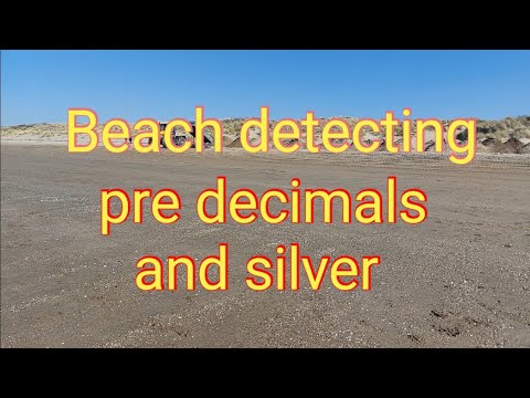 BEACH DETECTING Pre decimals and silver - YouTube
