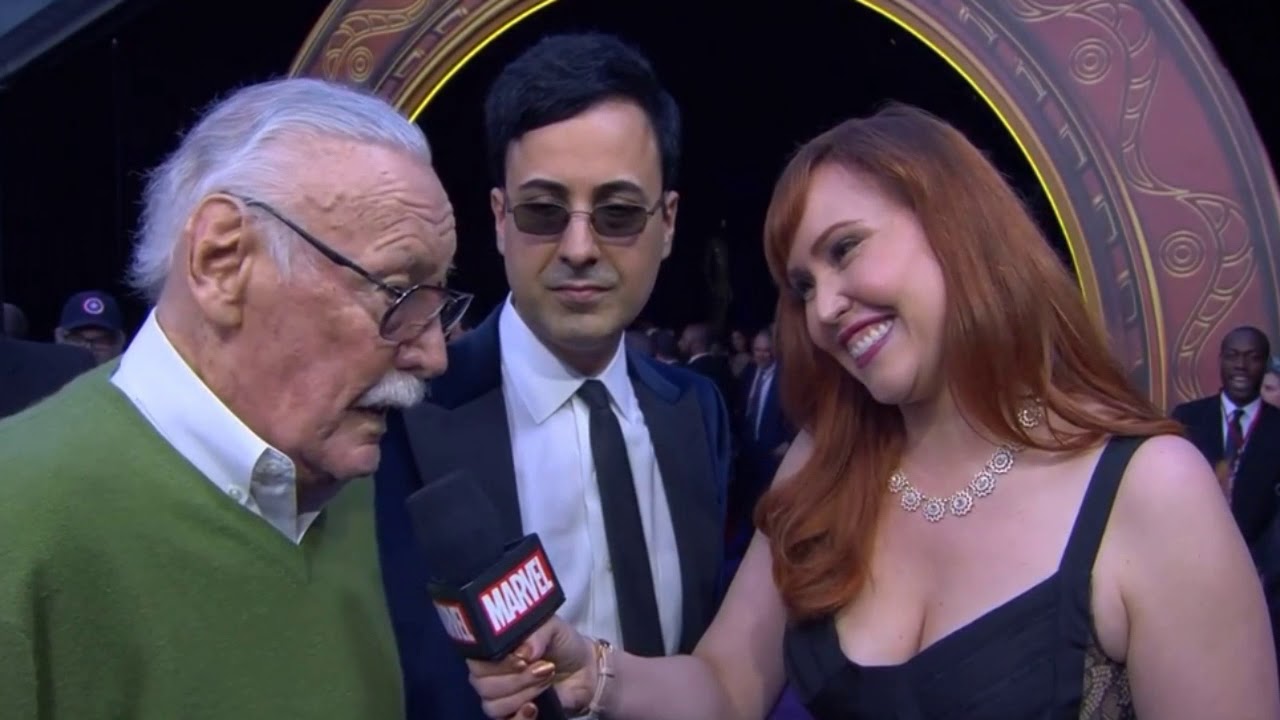 Stan Lee Interview - Avengers Infinity War World Premiere Red Carpet ...