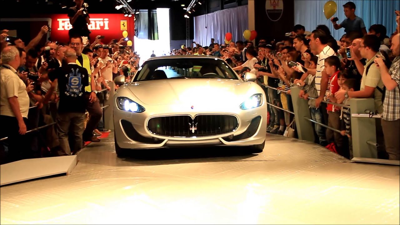 Autoshow: Ferrari California & 458 Speciale & Maserati Granturismo ...