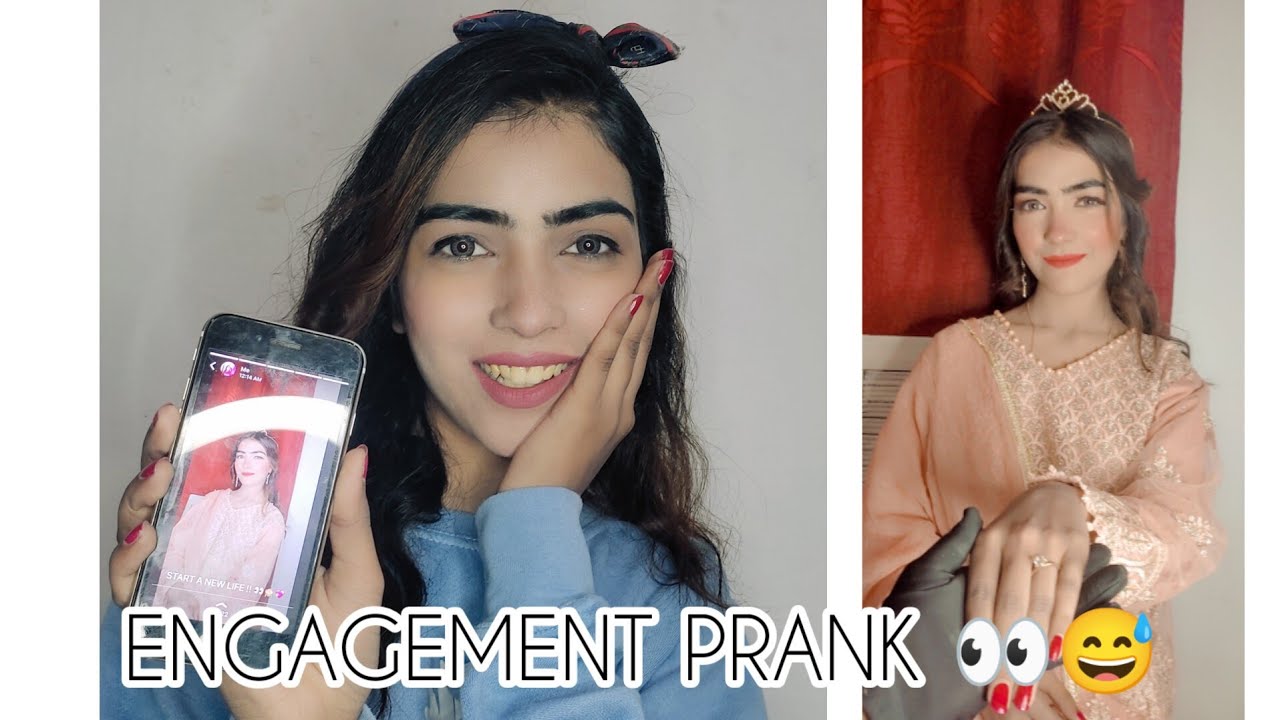 ENGAGEMENT PRANK 😅 || prank with WHATAPP CONTACT|| PRANK WITH FRIENDS ...