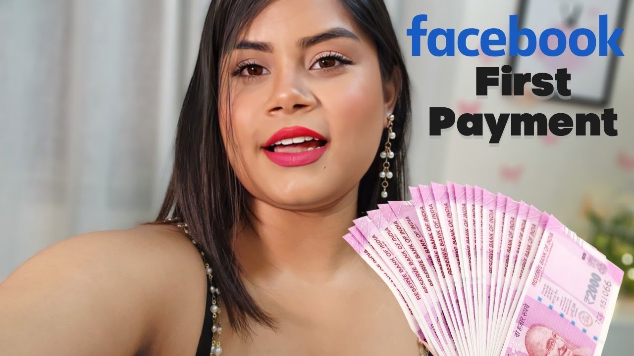 My First Earning From Facebook | A Lot Earning On Facebool | Amesha G ...