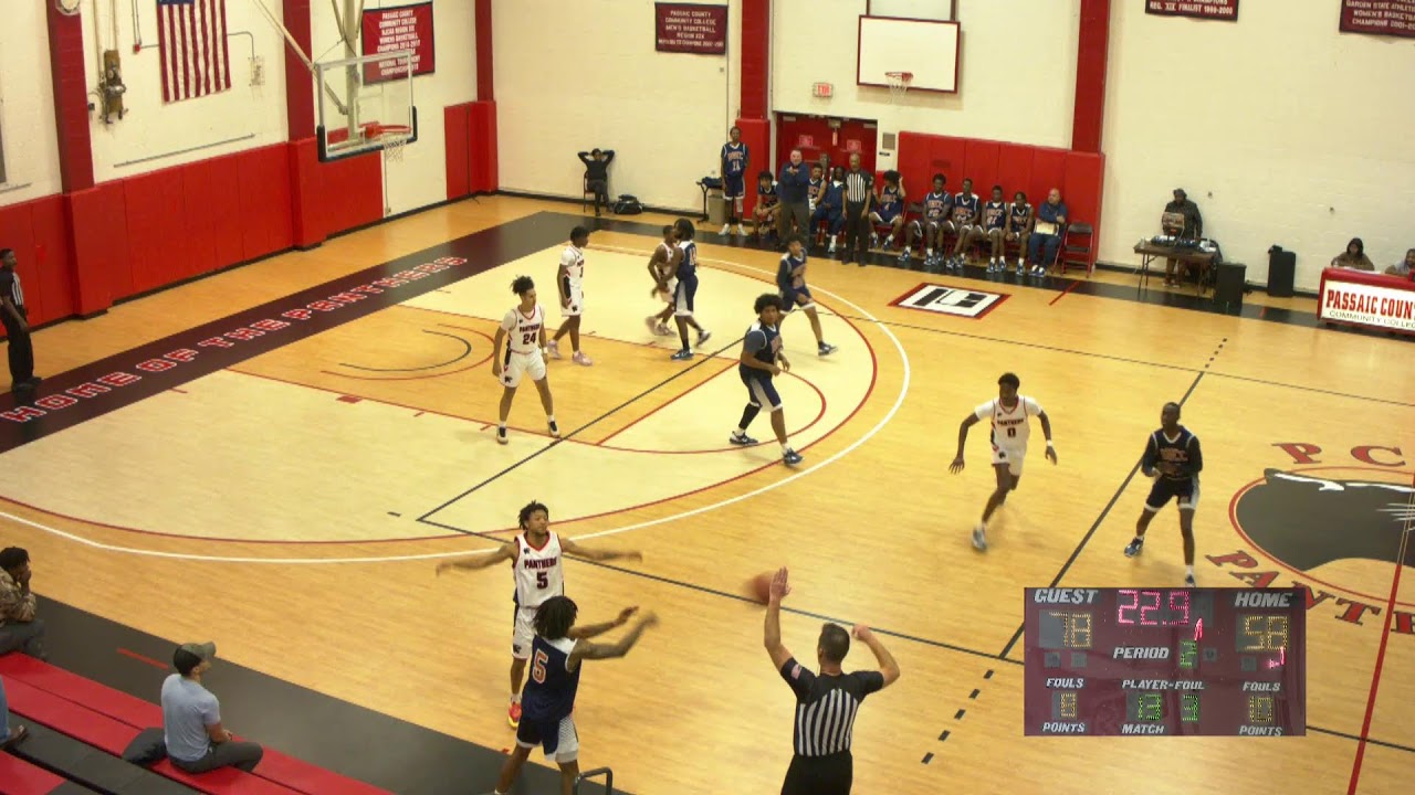 Passaic County Community College Womens Basketball Vs Borough Of Manhattan Cc Game Time 5