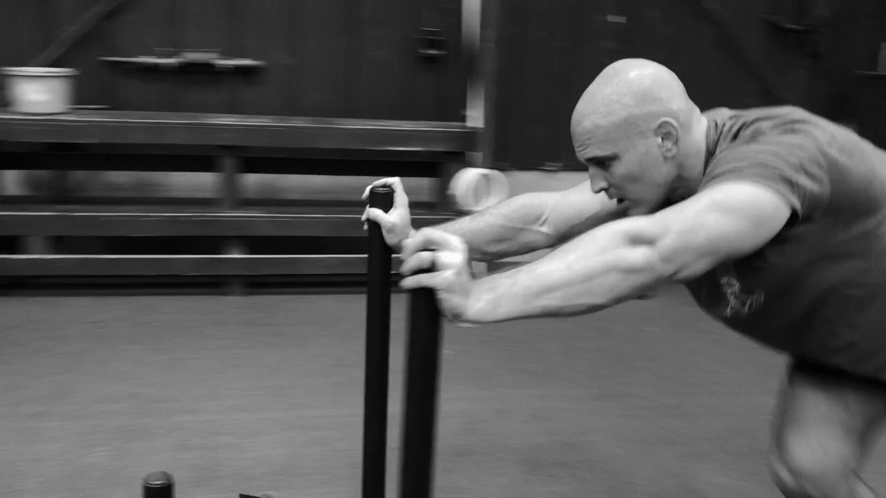 20 Min: Sled Push + Farmer's Carry - YouTube