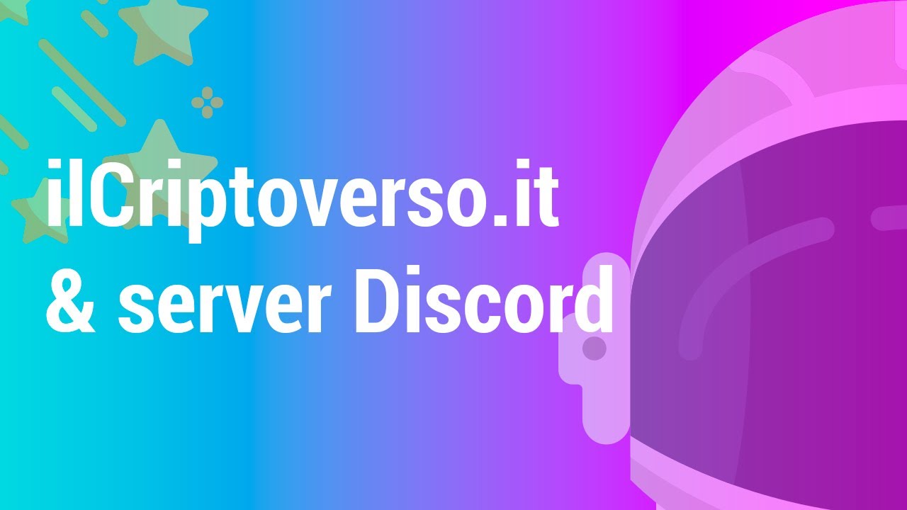 Criptoverso.it & Discord - YouTube