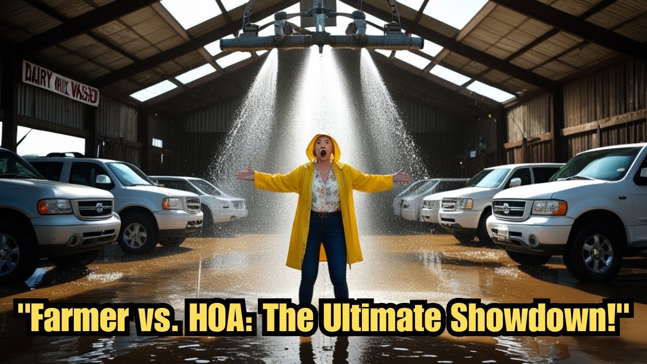 HOA Used My Barn as Overflow Parking—So I Sprayed It With Automatic Cow ...